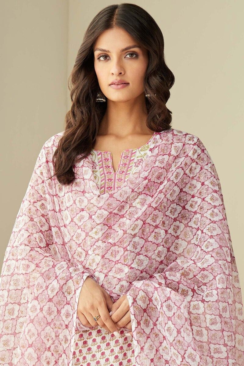 Rosheen Aisha Sanganeri Dupatta – Farida Gupta India