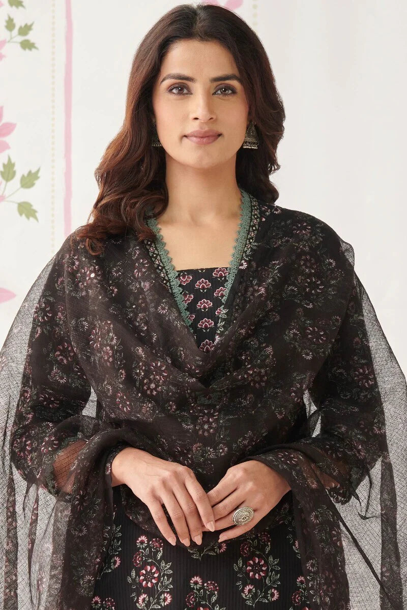 Surplus: Gauhar Saba Sanganeri Kota Dupatta – Farida Gupta India