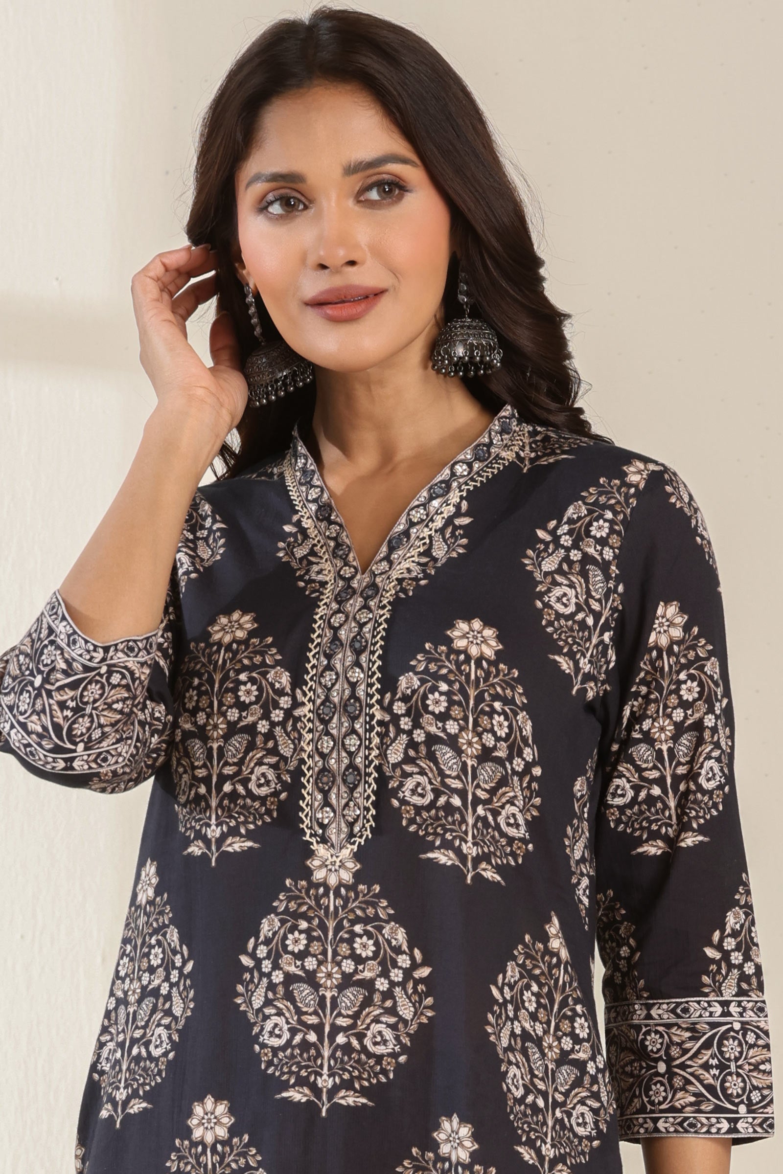 Roz Meher Rahila Kurta – Farida Gupta India