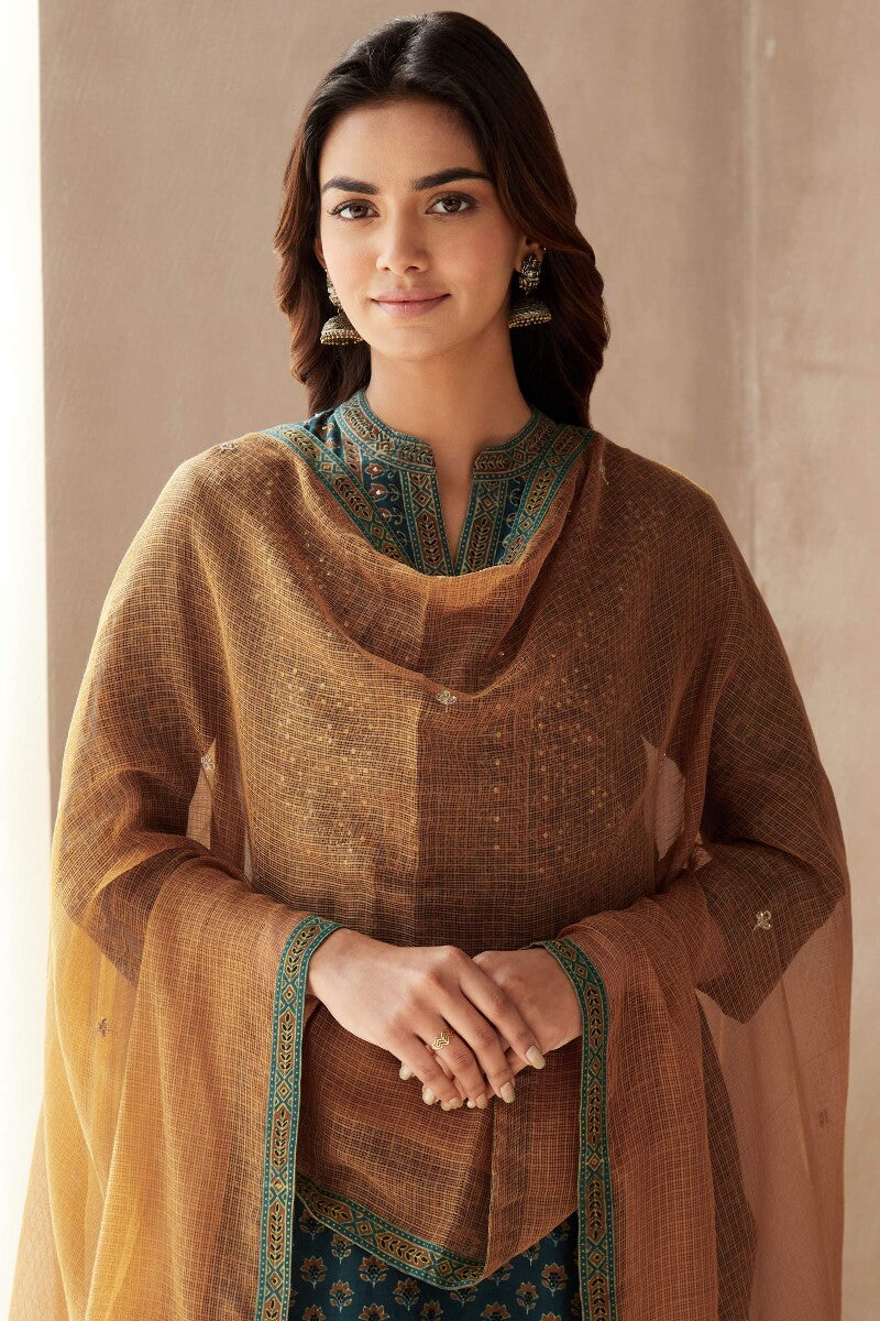 Sehra Saba Kota Dupatta – Farida Gupta India