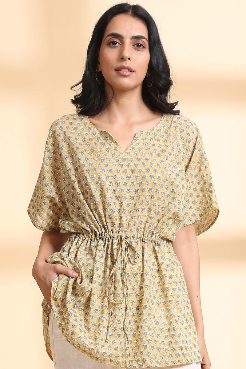 Roz Meher Jiya Kaftan Top – Farida Gupta India